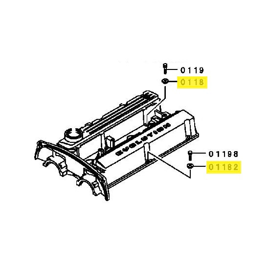 Mitsubishi Lancer Evo 7-9 Rocker Cover Washer Set (MD372347) – Plethora ...