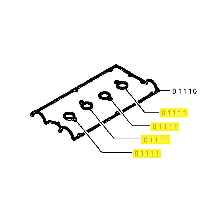 Mitsubishi Lancer Evo 4-8 Spark Plug Seal (MD186785) – Plethora Parts